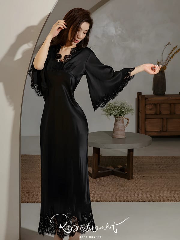 Backless Nightgown Skirt | Rose Moment